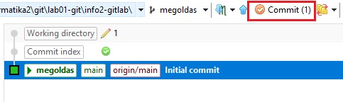 Labor 01 – Git alapok - BMEVIAUAC10 - Informatika 2